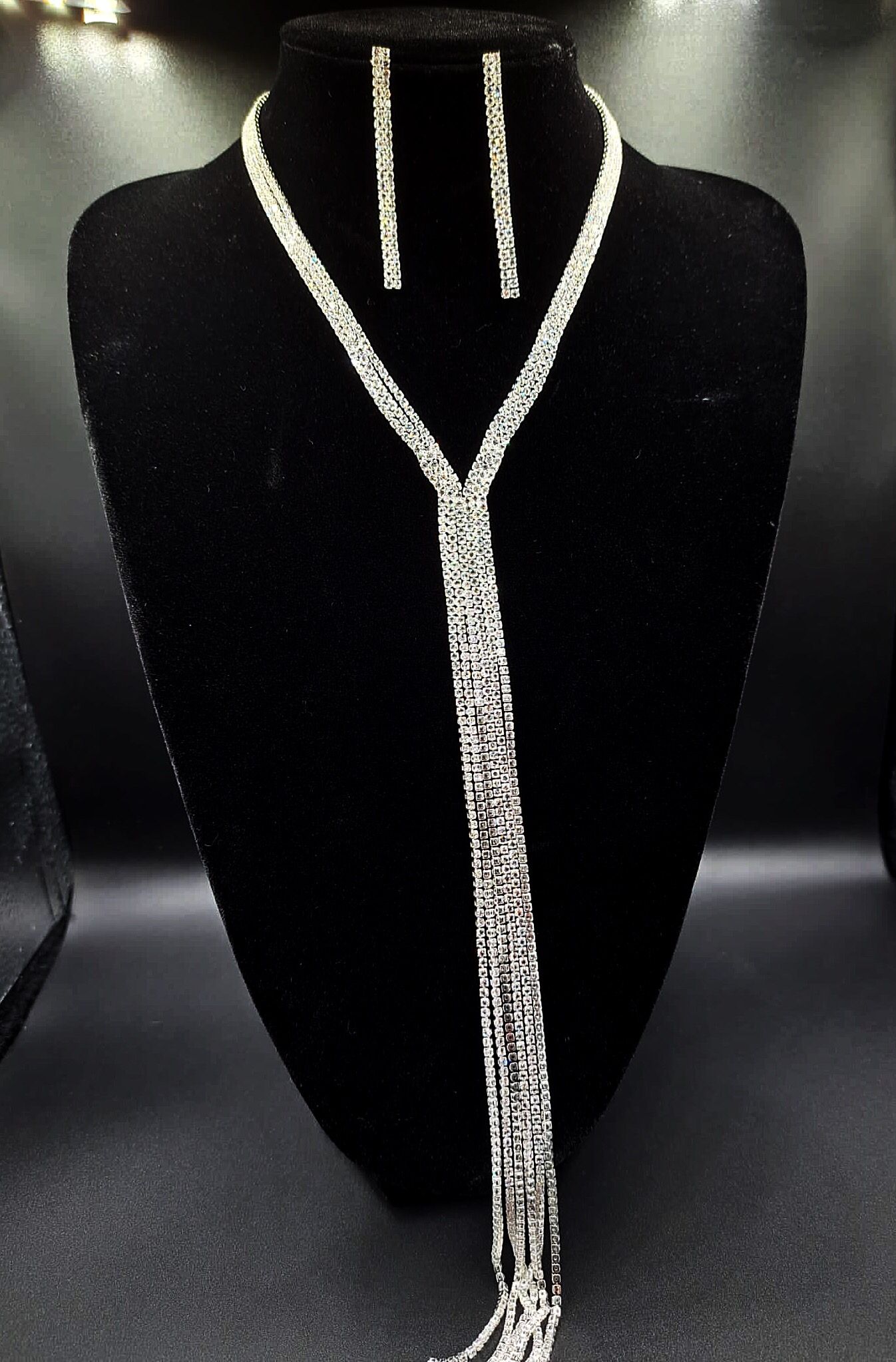 Set colier Lung și cercei – Zendo